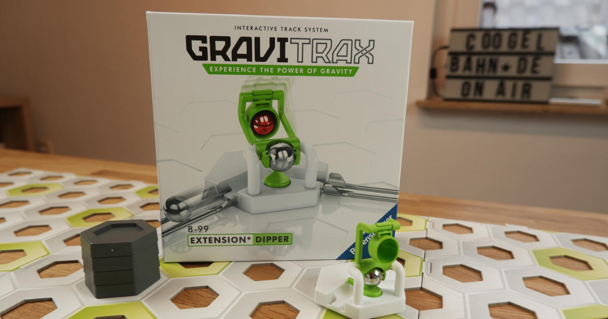 Der neue GraviTrax Dipper im Test bei coogelbahn.de