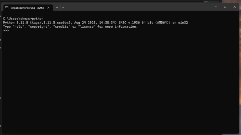 GraviTrax für Python installieren und verbinden